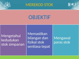 TATACARA PENGURUSAN STOR KERAJAAN MENGIKUT GARIS PANDUAN BAHARU | PPTX