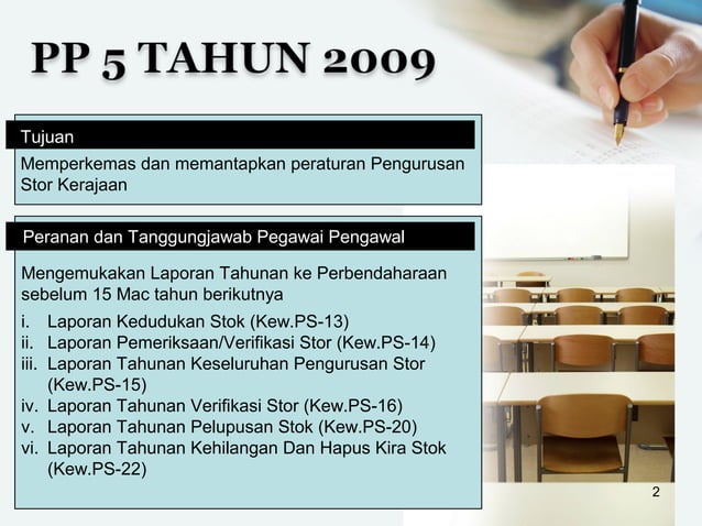 Tatacara Pengurusan Stor | PPT