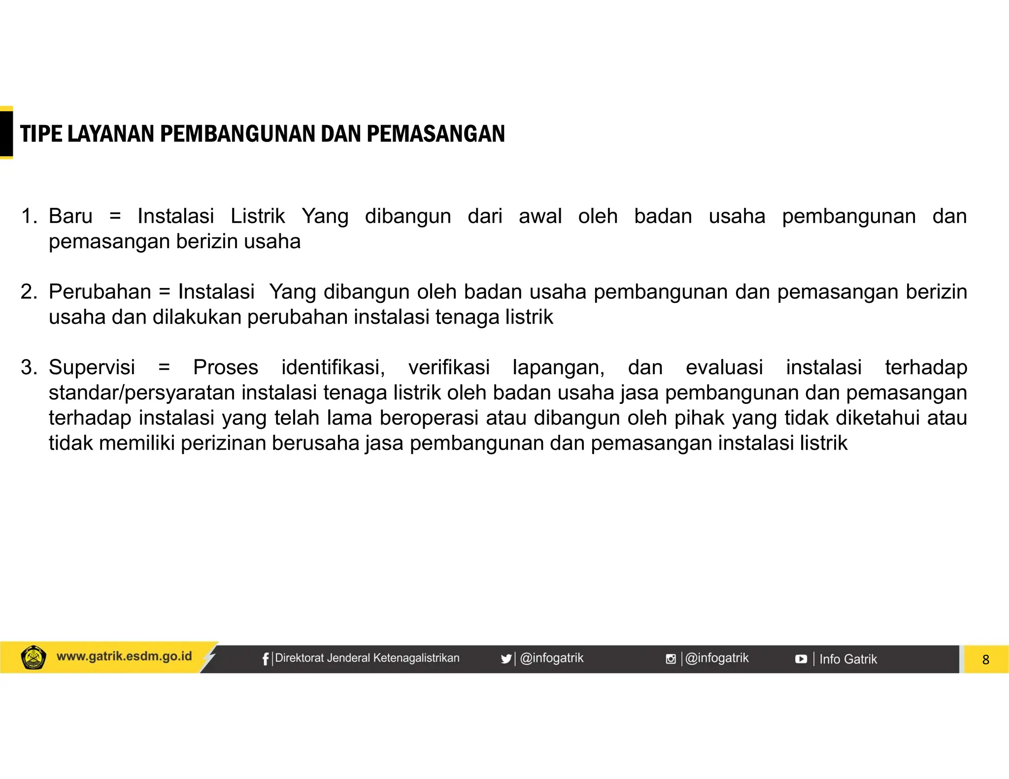 Tata Cara Permohonan NIDI Bagi Instalasi Penyediaan Tenaga Listrik ...