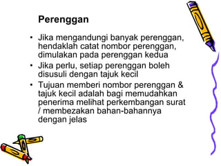 Tatacara persuratan | PPT