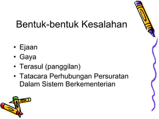 Tatacara persuratan | PPT