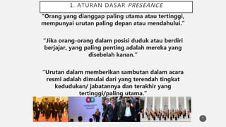 Tata cara protokoler | PPTX