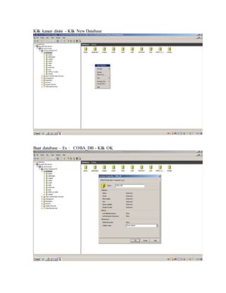 @Tata cara restore database microsoft sql server 2000 | PDF