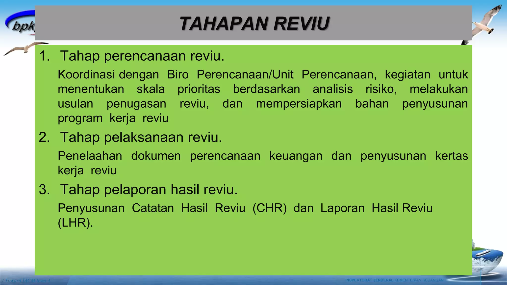 Tata cara reviu rkakl | PPTX