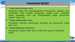 Tata cara reviu rkakl | PPTX