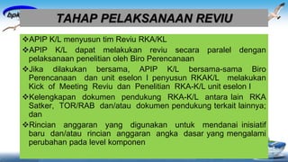Tata cara reviu rkakl | PPTX