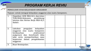 Tata cara reviu rkakl | PPTX