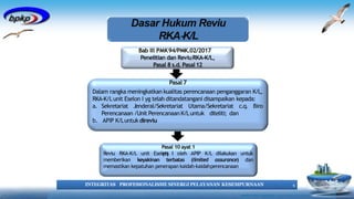 Tata cara reviu rkakl | PPTX