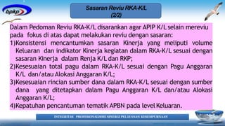 Tata cara reviu rkakl | PPTX