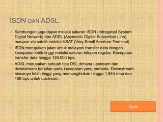 Tata cara terhubung ke internet | PPT