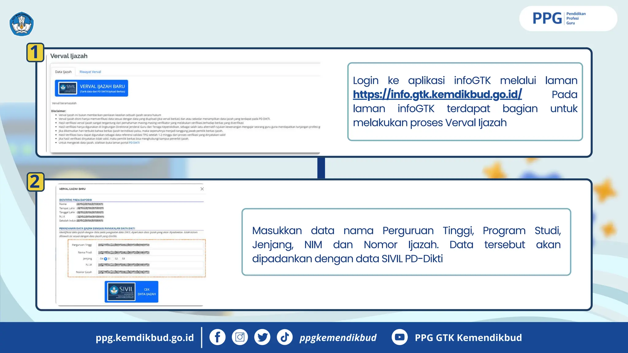 Tata cara upload verval ijazah 2024 terb | PDF