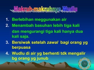 TATA CARA WUDHUmu menurut ULAMA SALAF.ppt