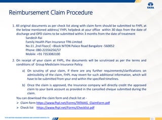 Tata Coffee-Benefit Manual - Theni.pdf | Health Insurance | Insurance