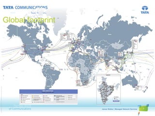 Tata Communications Network Overview | PDF