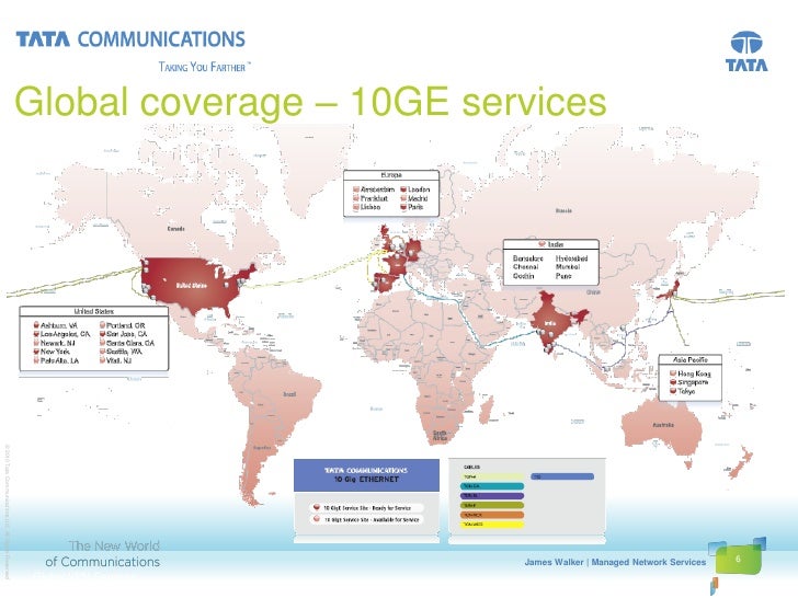 Tata Communications Network Overview