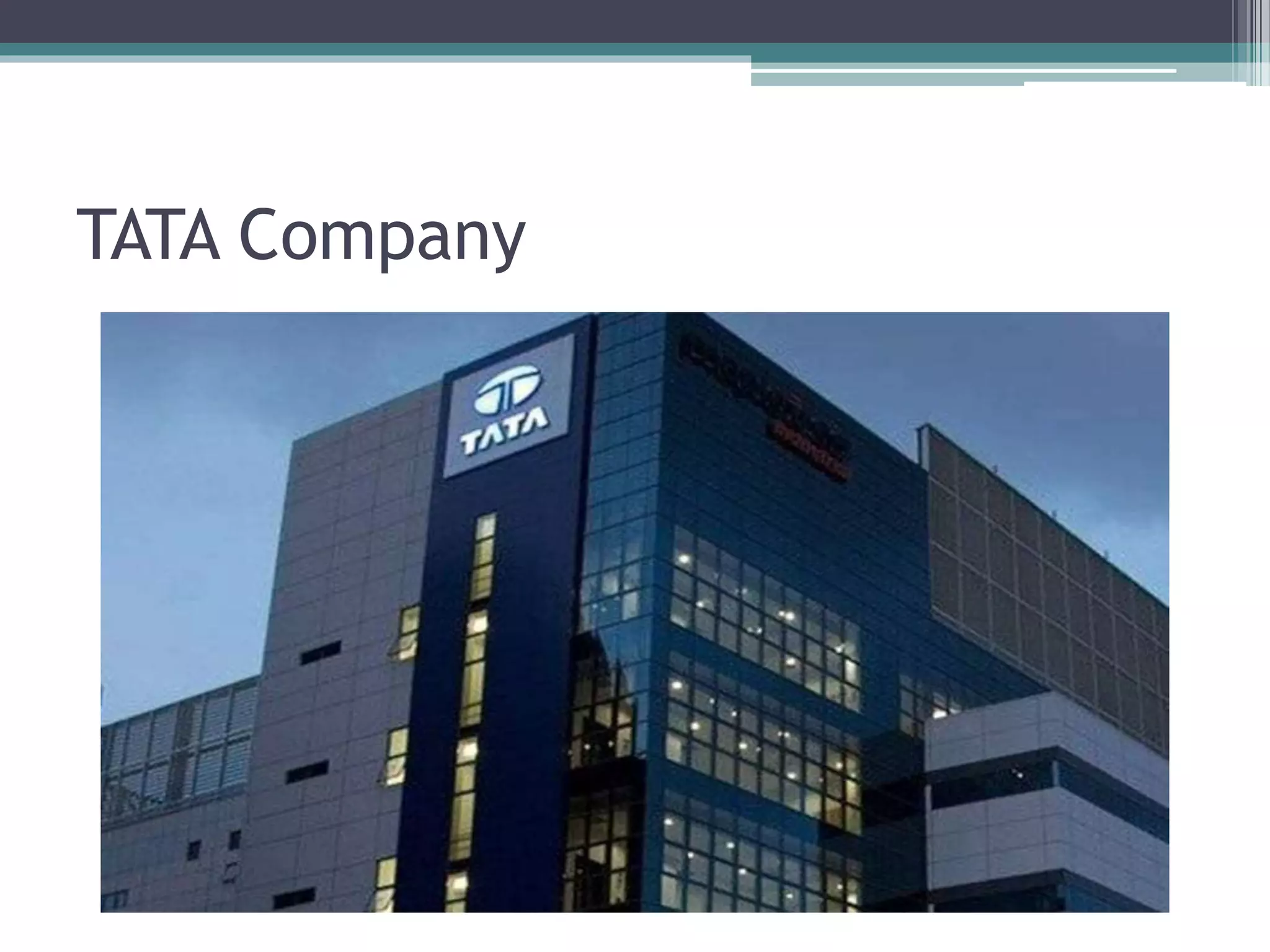 TATA COMPANY | PPTX