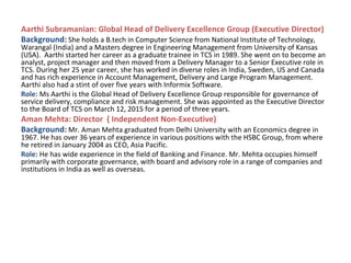 Tata consultancy services | PPT