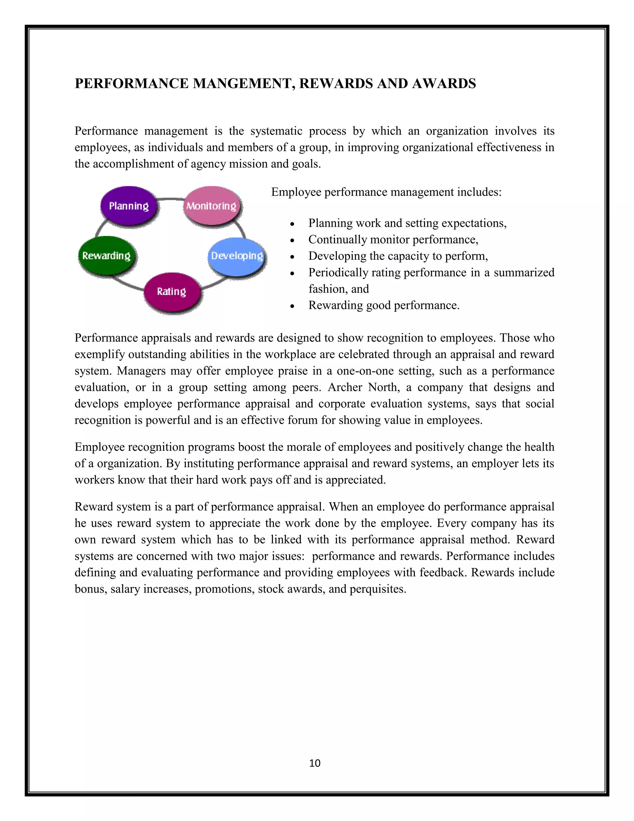 TCS - Reward System - Detailed Report | PDF