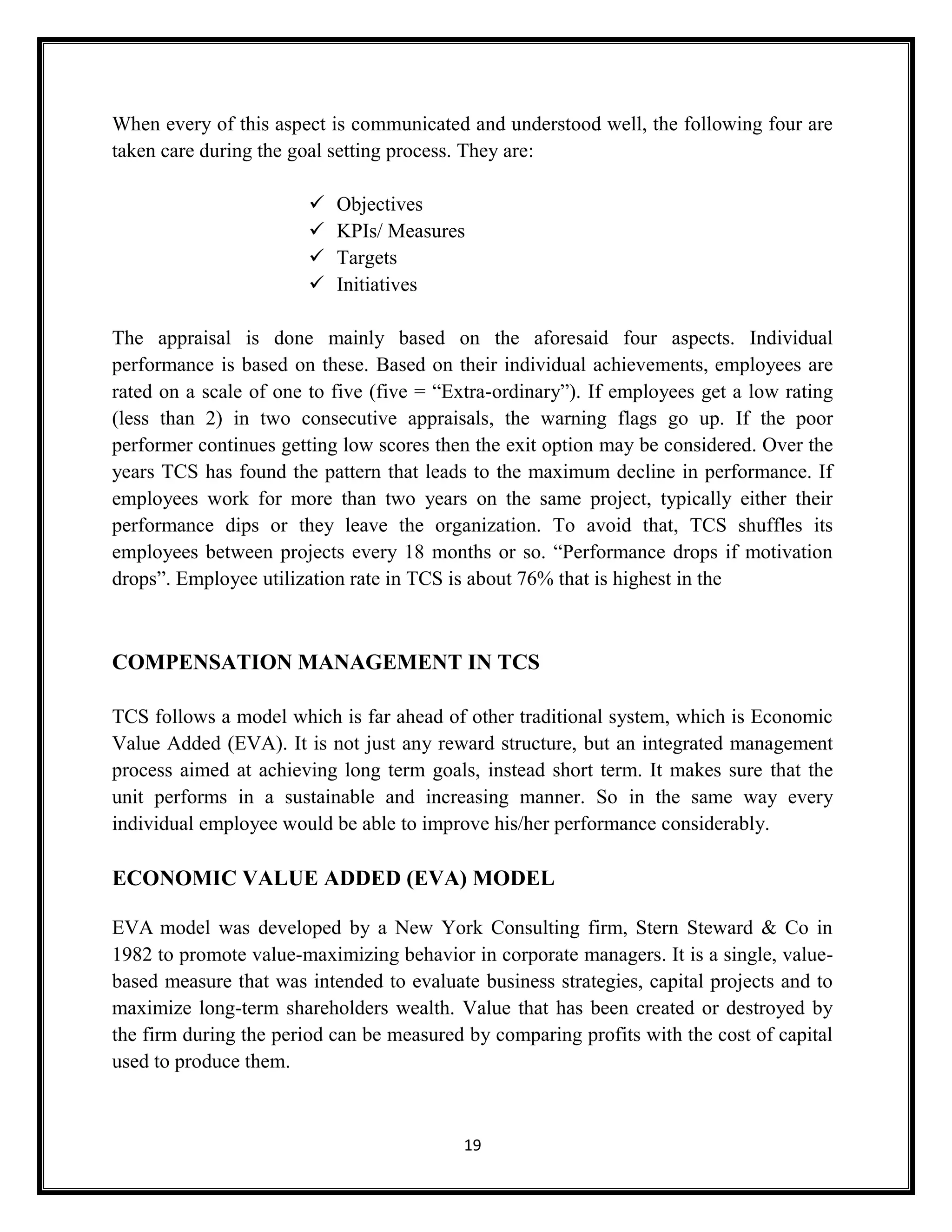 TCS - Reward System - Detailed Report | PDF