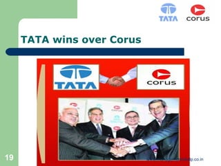 Tata corus by Rishi Chourasia | PPT