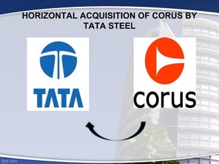 Tata corus case analysis | PPT
