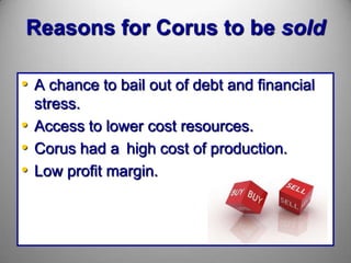 Tata corus final | PPTX