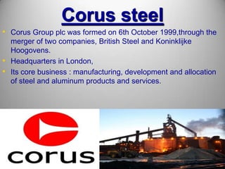 Tata corus final | PPTX