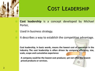 Tata cost leadership | PPTX