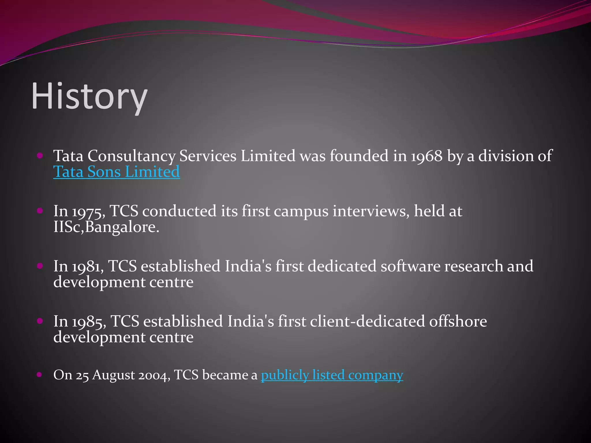 Tata counsulting service | PPTX