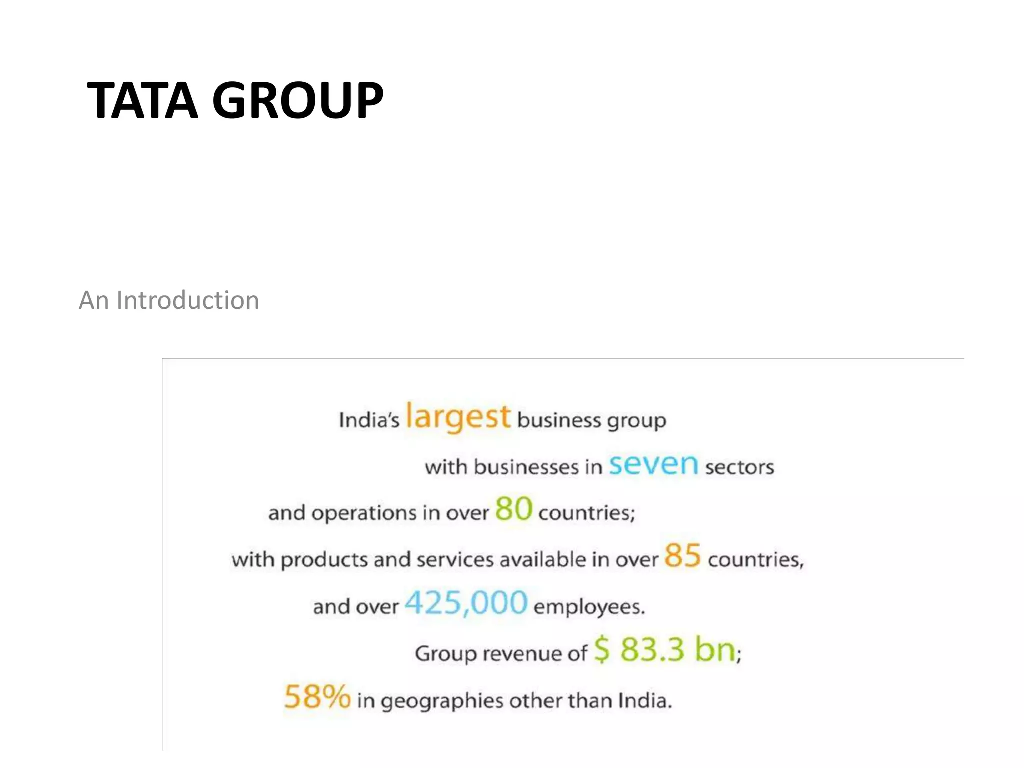 Tata Group | PPTX