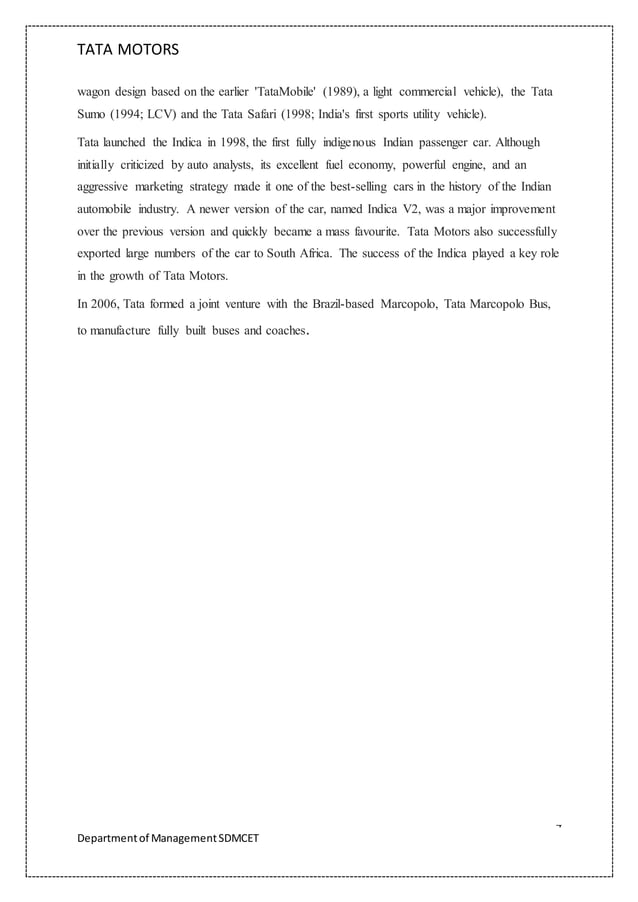 Tata Motors CSR Report 2015-2016 | PDF