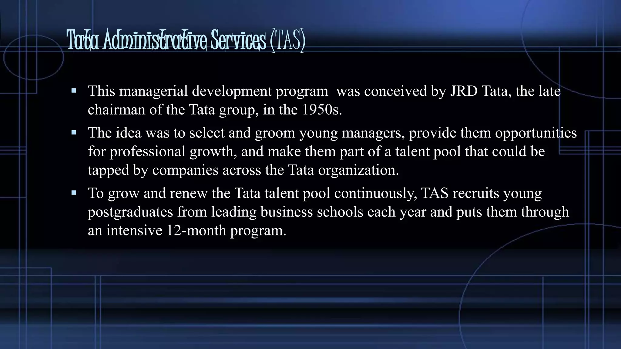 Tata groups training md development | PPTX