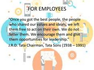Tata group work culture | PPTX