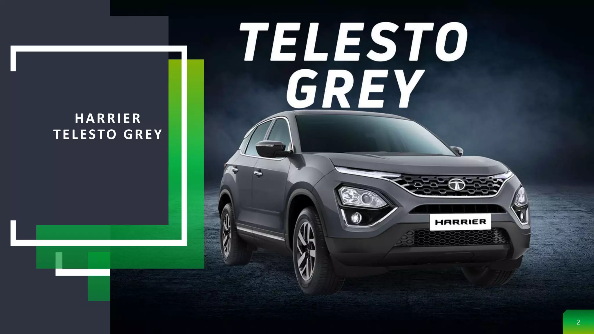 Tata Harrier Colours | PPT