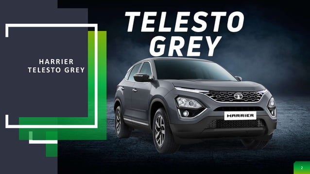 Tata Harrier Colours | PPT