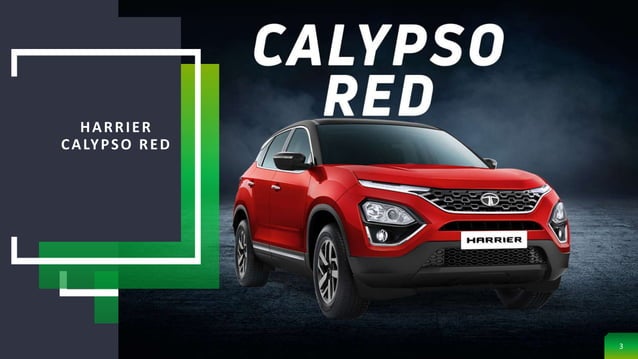 Tata Harrier Colours | PPT