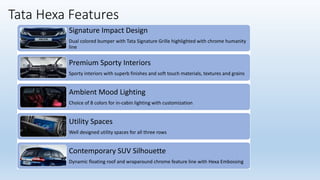 Tata hexa - Explore the adventurer in you! | PPT