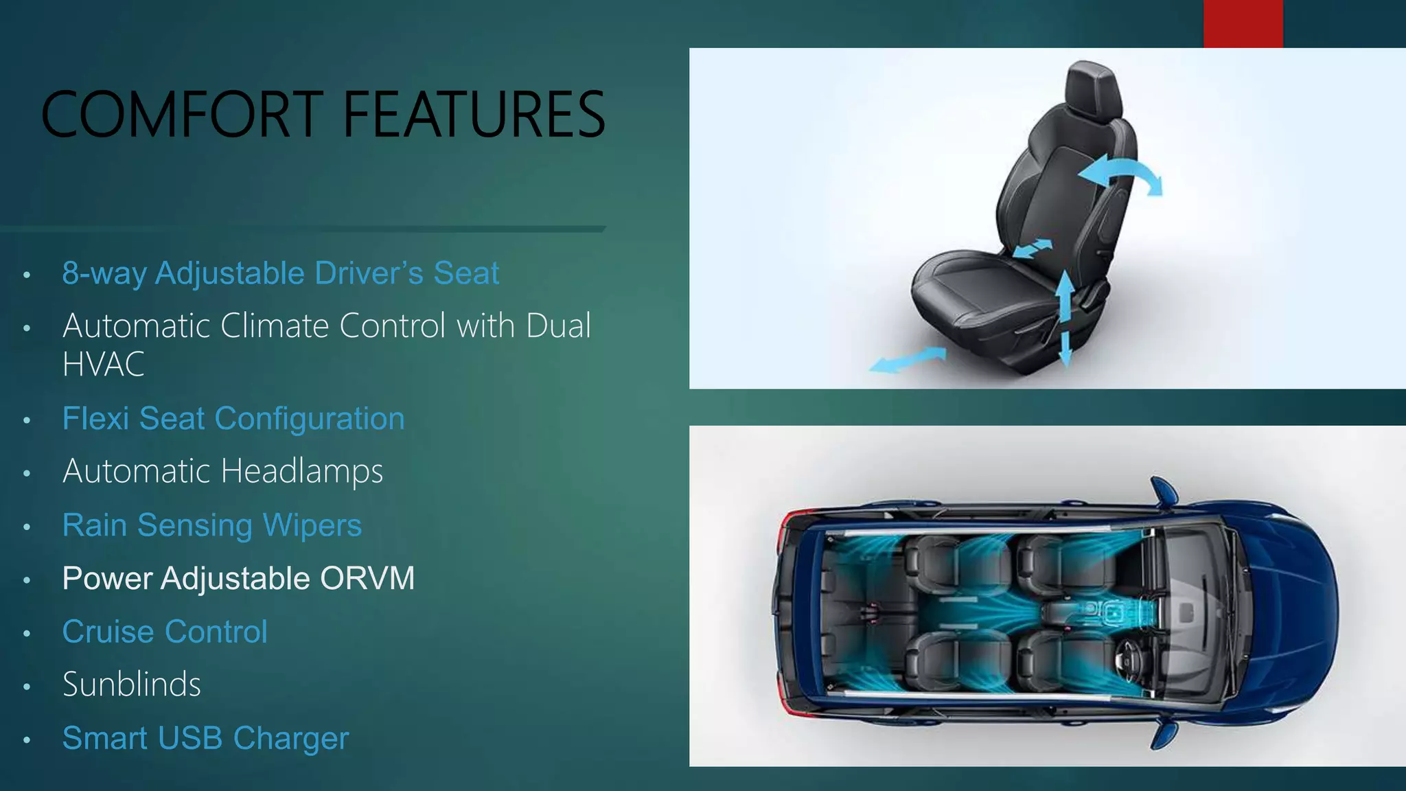 Tata Hexa Features | PPTX