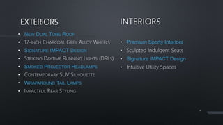 Tata Hexa Features and Specifications | PPT