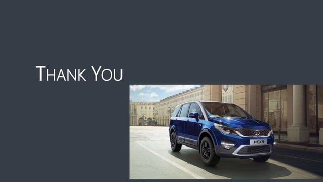 Tata Hexa Features and Specifications | PPT