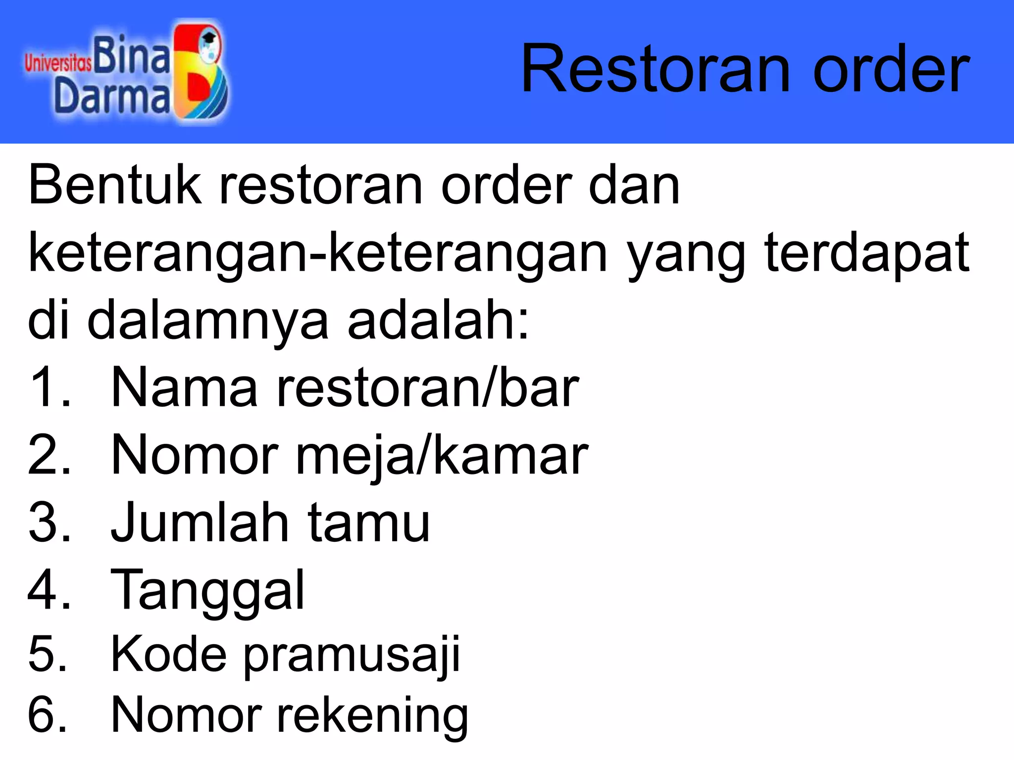 Tata Hidang Dasar Term 14 Memahami proses Transaksi Keuangan di ...