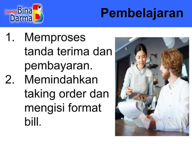 Tata Hidang Dasar Term 14 Memahami proses Transaksi Keuangan di ...