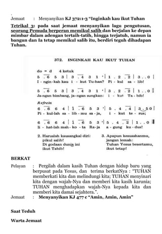 TATA IBADAH JUMAT AGUNG 2024.docx bersam | DOCX
