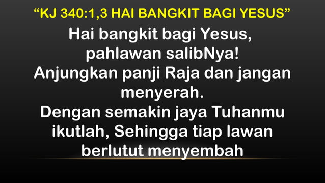 Tata Ibadah perayaan PASKAH I GMIST .ppt