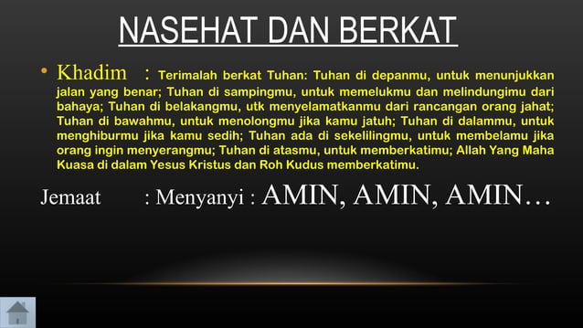 Tata Ibadah perayaan PASKAH I GMIST .ppt