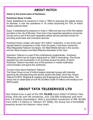Tata indicom project | PDF