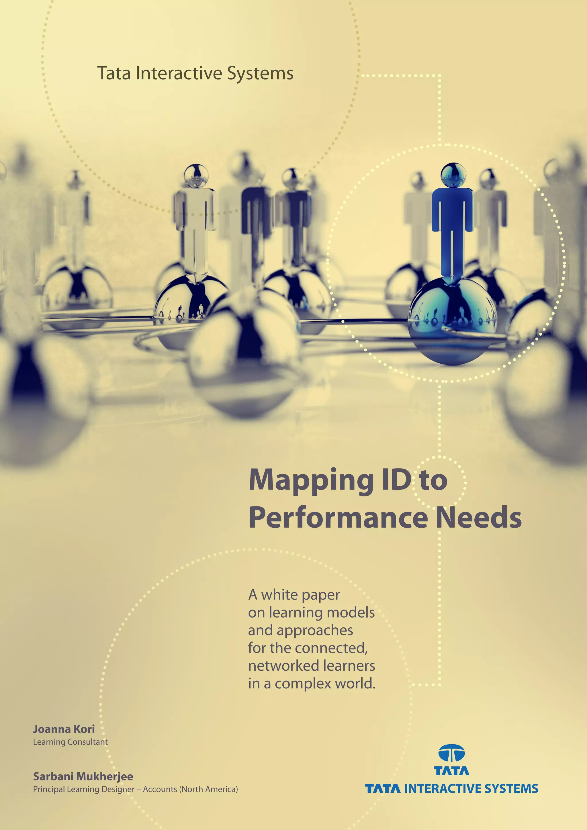 Tata Interactive Systems - Mapping ID to Performance Needs | PDF