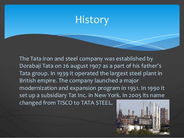 Tata iron and steel company(by aagman saini)