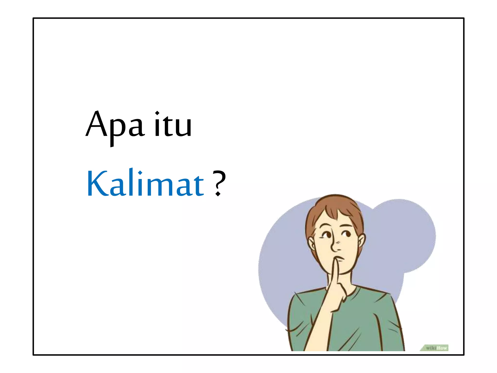 Tata Kalimat Bahasa Indonesia | PPTX