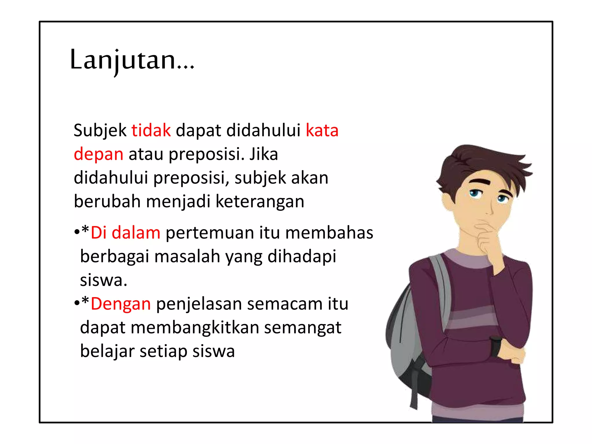 Tata Kalimat Bahasa Indonesia | PPTX